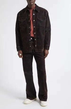 Amiri Flocked Ma Fit Jeans