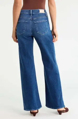 Paige Vanessa High Waist Wide Leg Jeans