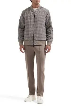 Bugatchi Soft Touch Knit Bomber Jacket