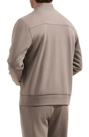 Bugatchi Soft Touch Knit Bomber Jacket