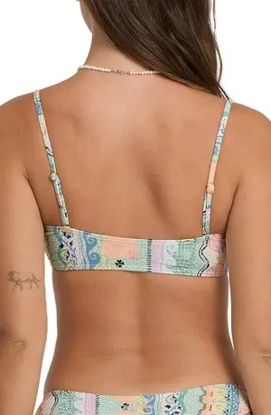 BILLABONG Tide Pool Michelle Bandeau Bikini Top