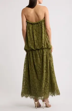 Line & Dot Demeter Strapless Maxi Dress