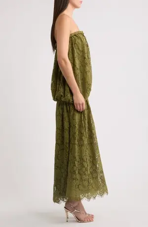 Line & Dot Demeter Strapless Maxi Dress