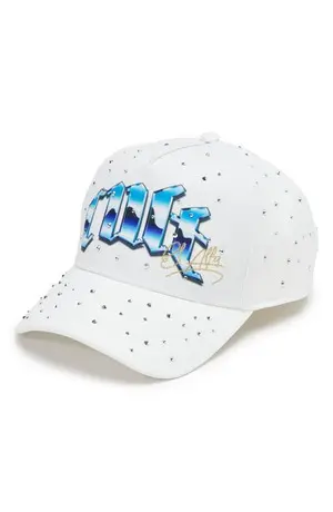CULT OF INDIVIDUALITY X El Alfa Logo Baseball Cap - Winter White