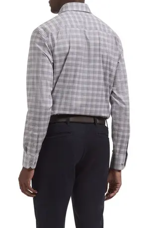 Bugatchi James Ooohcotton® Plaid Print Button-up Shirt