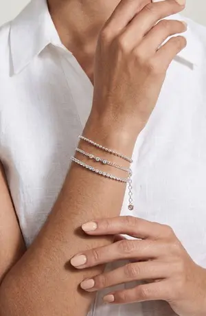 Ettika Set Of 3 Dainty Bracelets