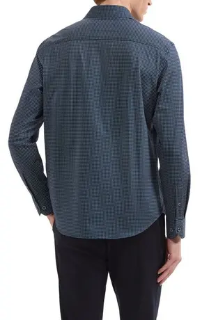 Bugatchi James Ooohcotton Stretch Button Up Shirt