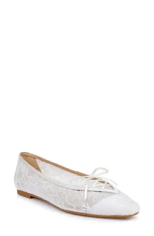 Badgley Mischka Bow Detailing Flats For Women
