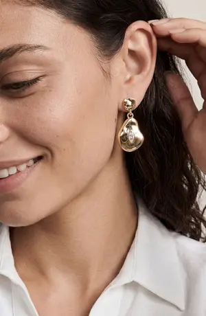Ettika Marquise Drop Earrings