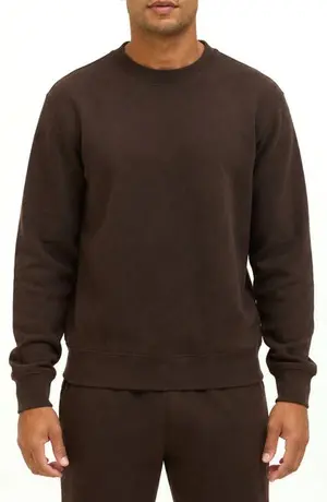 THREADS 4 THOUGHT Dallas Pullover Sweatshirt - Cocoa