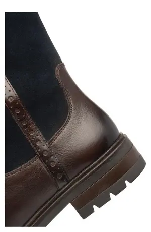 ARA Celandine Knee-high Boots With Suede And Leather Paneling