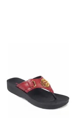 AEROTHOTIC Hazel Flip Flop - Red