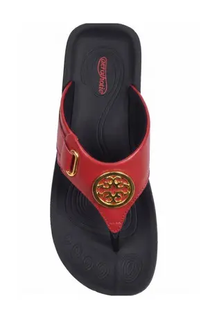 AEROTHOTIC Hazel Flip Flop - Red