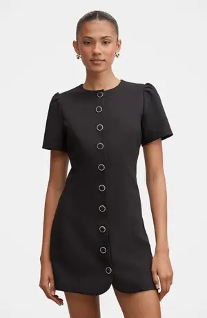 EVER NEW Elinda Button-up Minidress