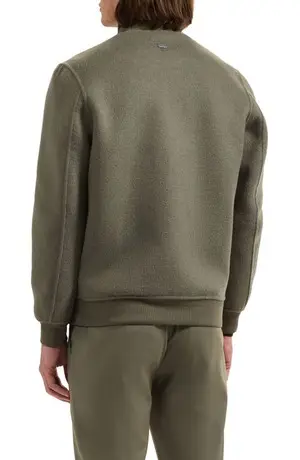 Bugatchi Wool Blend Bomber Jacket