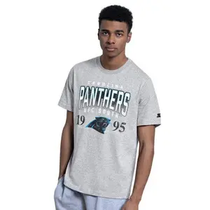 STARTER Gray Carolina Panthers Two-pack Logo T-shirt Set
