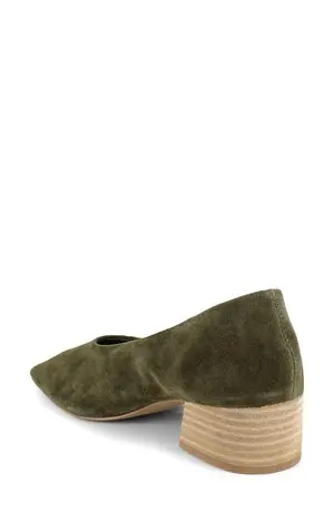 Splendid Olivia Leather Pump - Olive