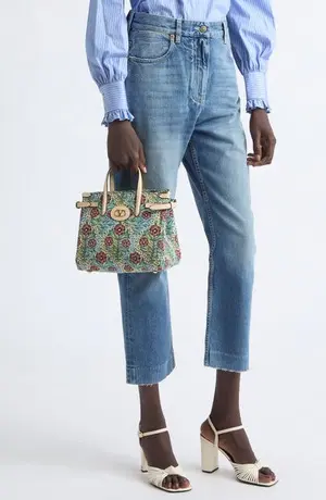 Valentino Garavani Small Antibes Tess Tapestry Tote