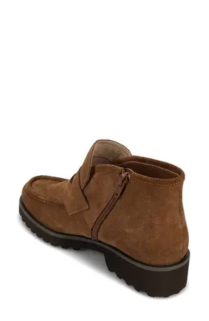 Vaneli Zarek Waterproof Loafer Bootie With Lug Sole - Desert