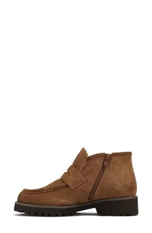 Vaneli Zarek Waterproof Loafer Bootie With Lug Sole - Desert