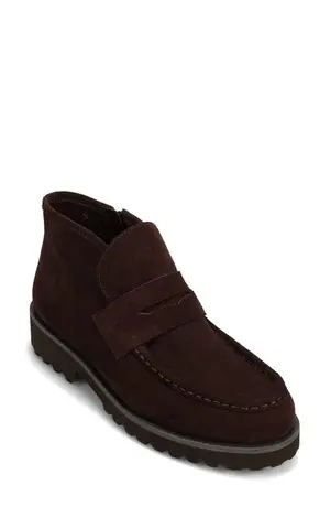 Vaneli Zarek Waterproof Loafer Bootie With Lug Sole - Dk Moro