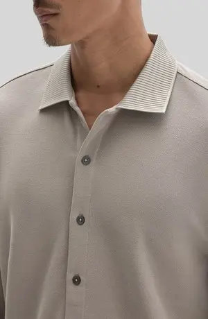 Robert Barakett Sorrell Long Sleeve Knit Shirt - Tapestry