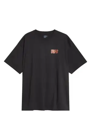 VANS Toasted Cotton Graphic T-shirt - Black