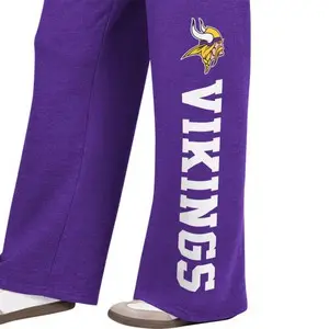 STARTER Minnesota Vikings Field Wide Leg Sweatpants