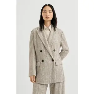 Brunello Cucinelli Embroidered Blazers For Women