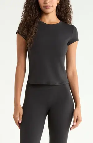 Zella Fitted T-shirt - Black
