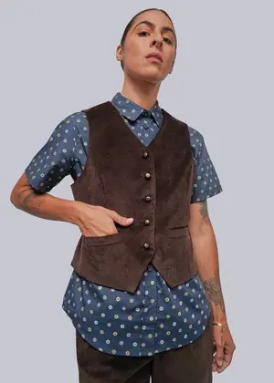 WILDFANG The Essential Corduroy Vest