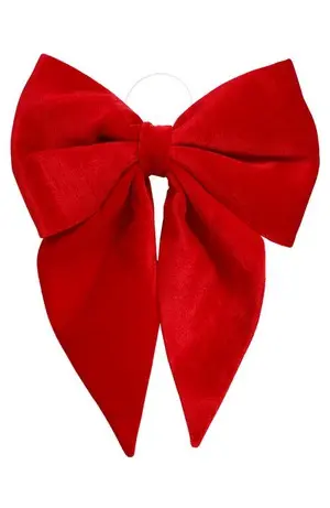 MARK ROBERTS Christmas Bow Ornament - Red