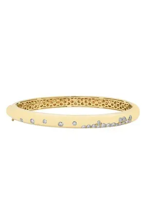 Sara Weinstock Gold Diamond Bangle - Yellow