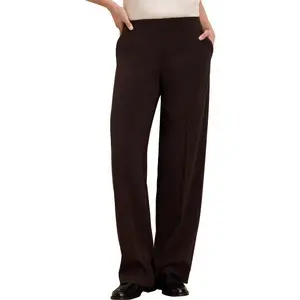 NIC+ZOE Lenox Wide Leg Stretch Twill Pants