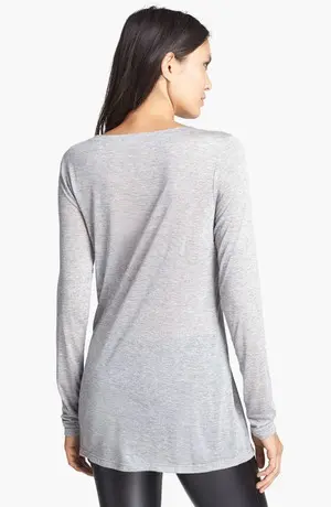 Leith Long Sleeve Sheer Tunic