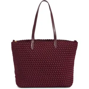 NAGHEDI Jetsetter Small Tote - Bordeaux