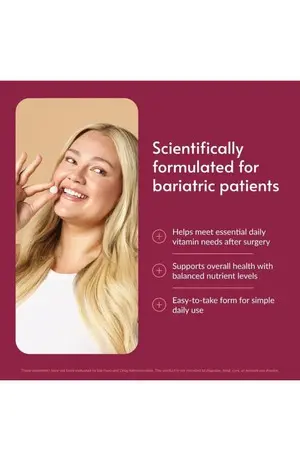 BARIATRIC ADVANTAGE Chewable Essential Multivitamin Without Iron 60 Count