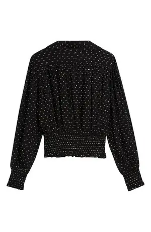Scotch & Soda Fil Coupé Smocked Top