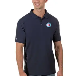 ANTIGUA Chicago Fire Logo Legacy Pique Polo
