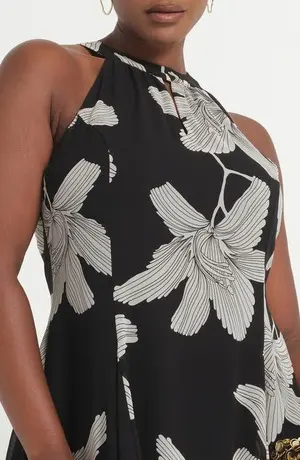 ESTELLE Astra Halter Dress