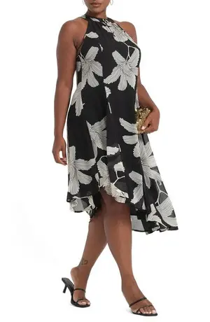 ESTELLE Astra Halter Dress