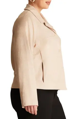 ESTELLE Rowan Faux Suede Jacket