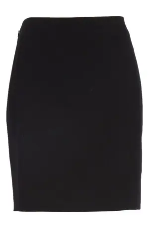 Akris Farrah Stretch Wool Flare Pants