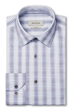 Bugatchi James Ooohcotton® Plaid Button-up Shirt