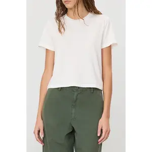 Eterne Short Sleeve Boxy T-shirt - Ivory