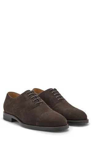 Mango Suede Cap Toe Oxford