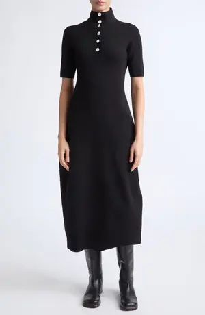 Proenza Schouler Mathilde Sculpted Sweater Dress