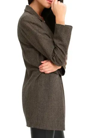 BELLE & BLOOM Kensington Oversize Double Breasted Wool Blend Coat
