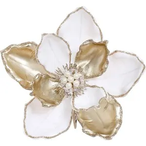 MARK ROBERTS Sparkling Magnolia Bloom White