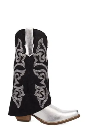 DINGO Southern Sass Western Boot - Silver
